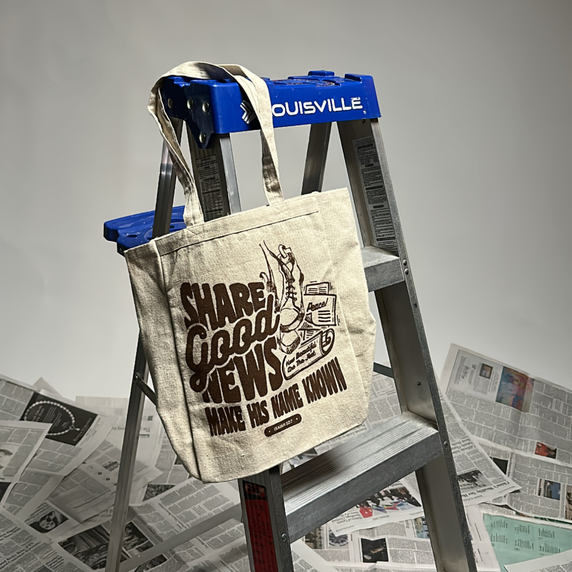 share good news tote – for the one